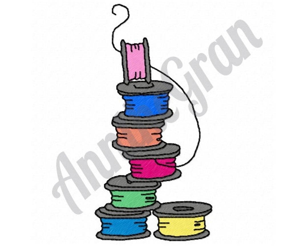 Bobbin Thread Embroidery Design. Machine Embroidery Design. Thread ...