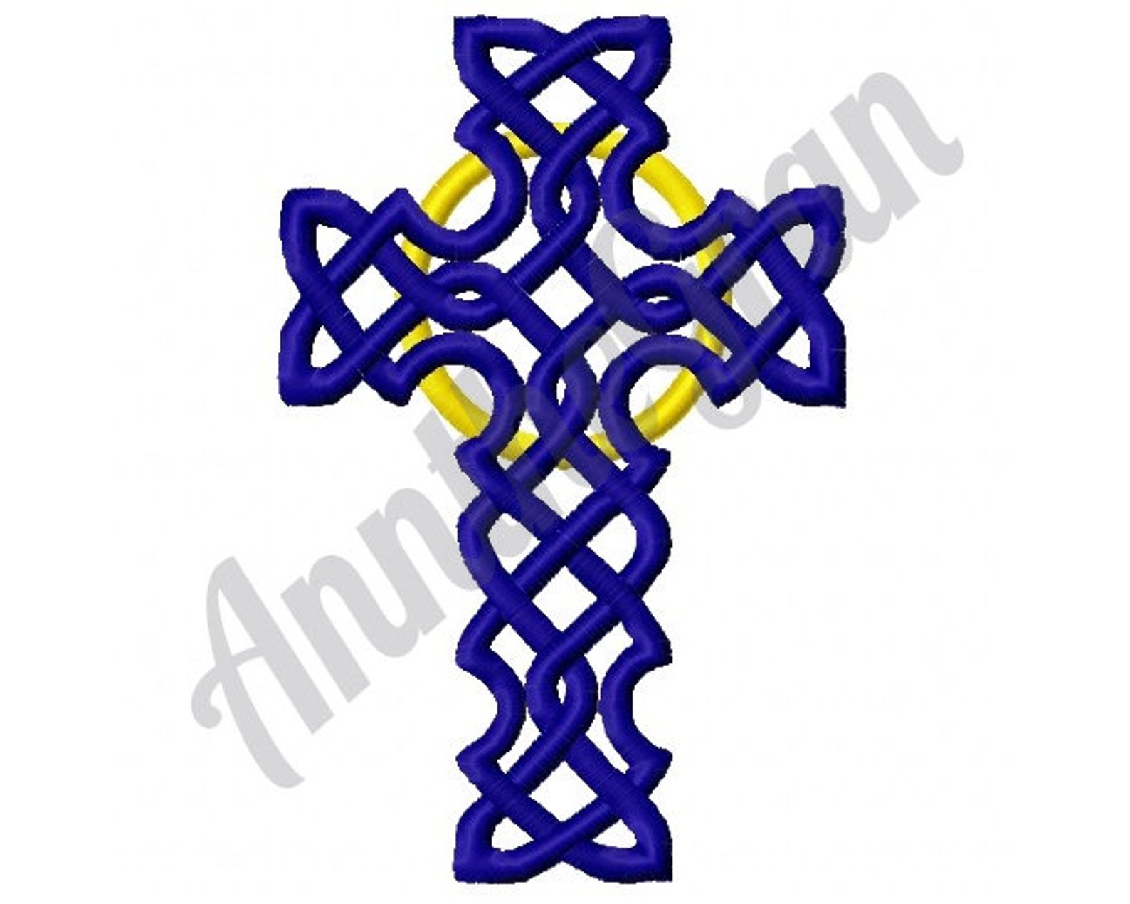 Celtic Knot Cross Embroidery Design. Machine Embroidery - Etsy