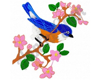 Bluebird Embroidery - Etsy