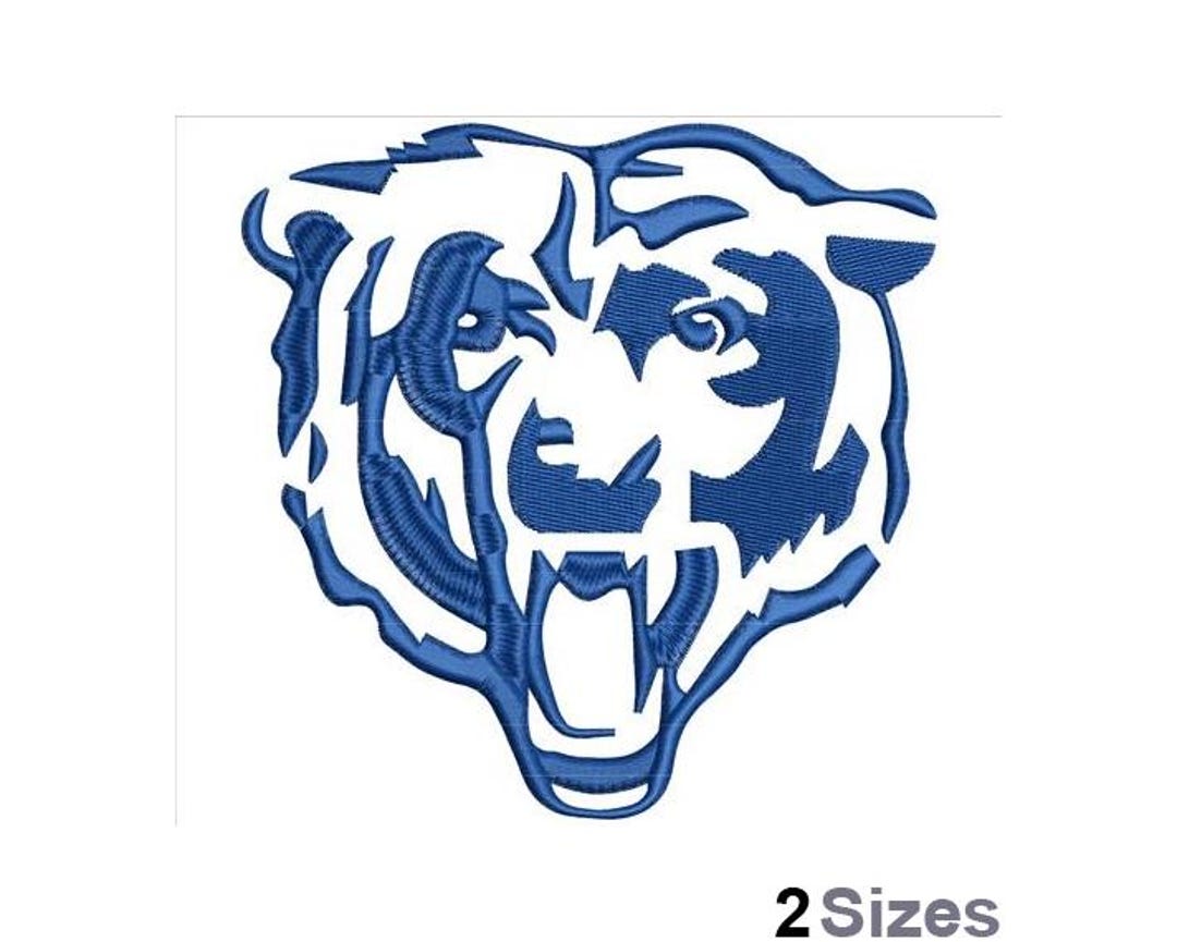 Bear Outline - Machine Embroidery Design - 2 Sizes, Bear Head ...