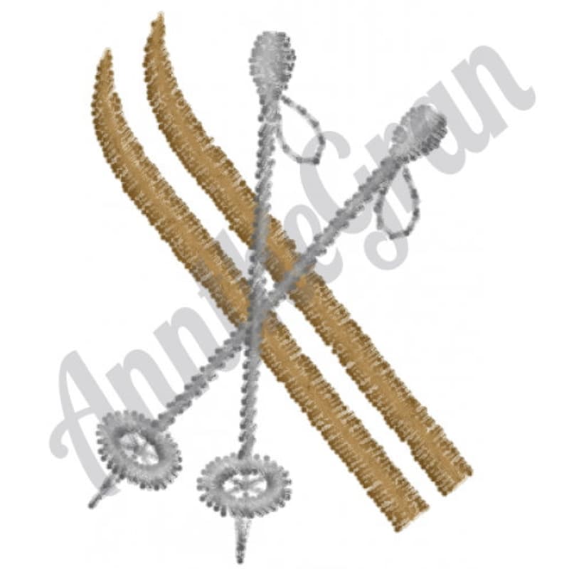 Ski Embroidery - Etsy