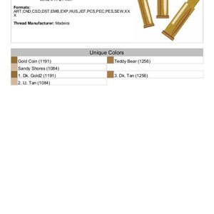 Bullets - Machine Embroidery Design. Golden Bullets Embroidery Pattern ...