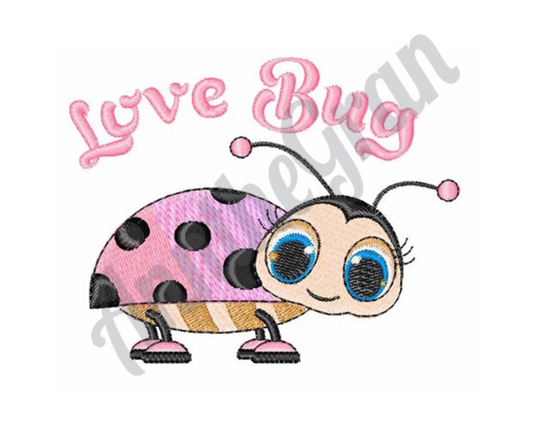 Ladybug Embroidery Design. Machine Embroidery Design. Ladybug Pattern ...