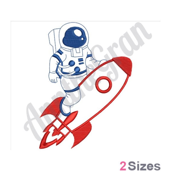 Astronaut Embroidery - Etsy