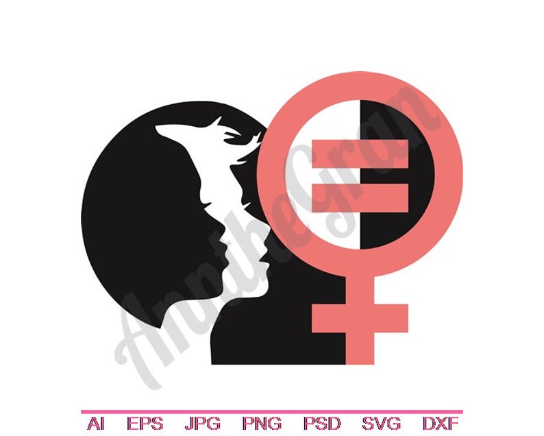 Craft Supplies & Tools Kits Equality Svg Cut File Gender Svg Feminism ...
