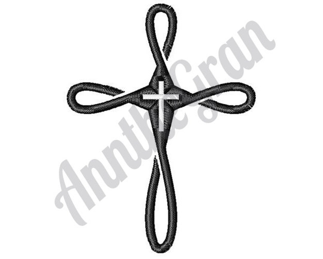 Cross - Machine Embroidery Design, Christian Cross Embroidery Pattern ...
