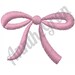 Pink Bow - Machine Embroidery Design - Etsy