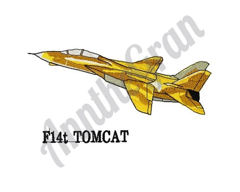 F-14 Tomcat Embroidery Design. Machine Embroidery Design. - Etsy UK
