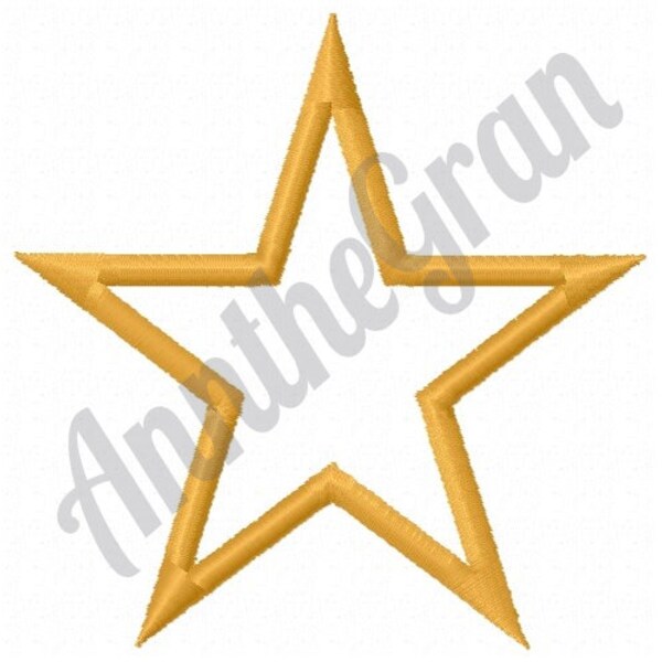 Star Embroidery - Etsy