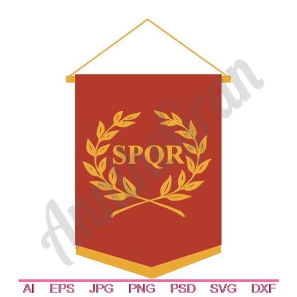 Spqr Vector - Etsy
