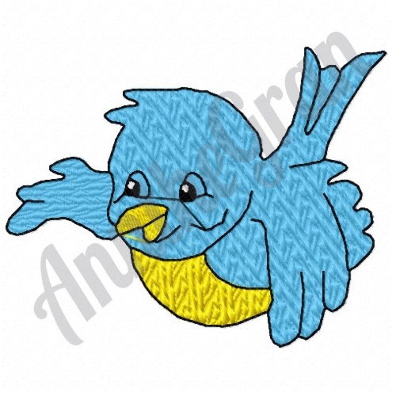 Bluebird Embroidery - Etsy