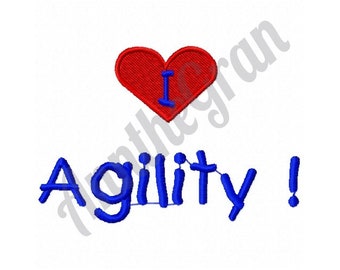 Dog Agility Machine Embroidery Design - Etsy