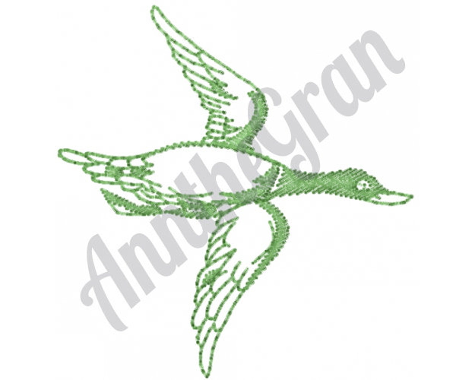 Flying Duck Embroidery Design. Machine Embroidery Design. Duck Outline ...