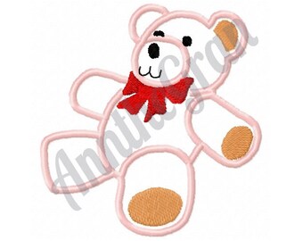 Bear Outline Machine Embroidery Design - Etsy