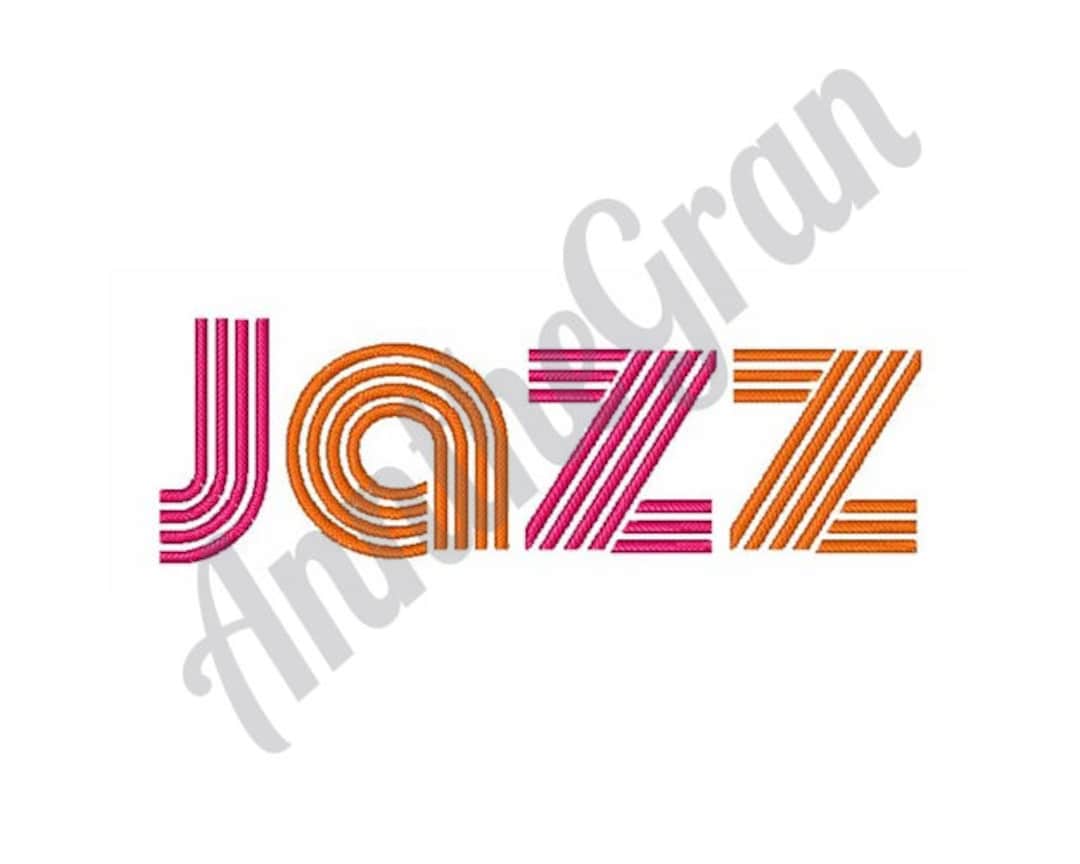Jazz Embroidery Design. Machine Embroidery Design. Jazz Music Pattern ...