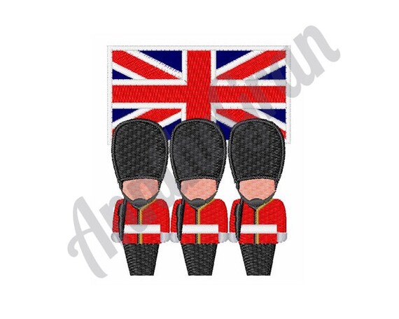 British Guards Embroidery Design. Machine Embroidery Design. - Etsy