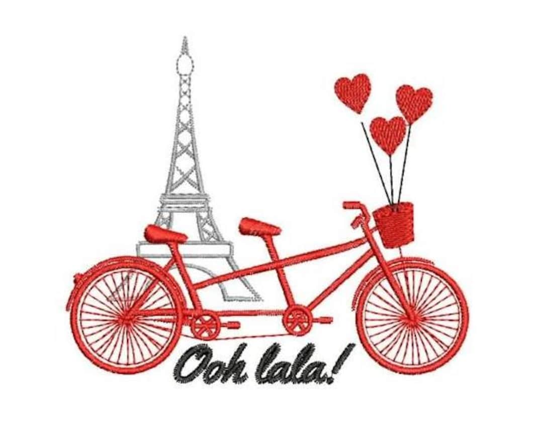 Ooh Lala - Machine Embroidery Design - Etsy