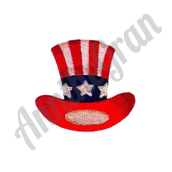 Uncle Sam Top Hat - Etsy