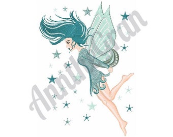 Magic Wand Machine Embroidery Design Magic Stars Embroidery - Etsy