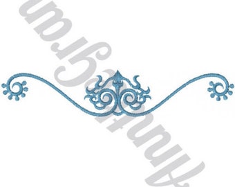 Swirl embroidery | Etsy