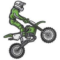 Embroidery File Motorcycle - Etsy