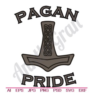 Pagan Pride Svg, Dxf, Eps, Png, Jpg, Vector Art, Clipart, Cut File ...