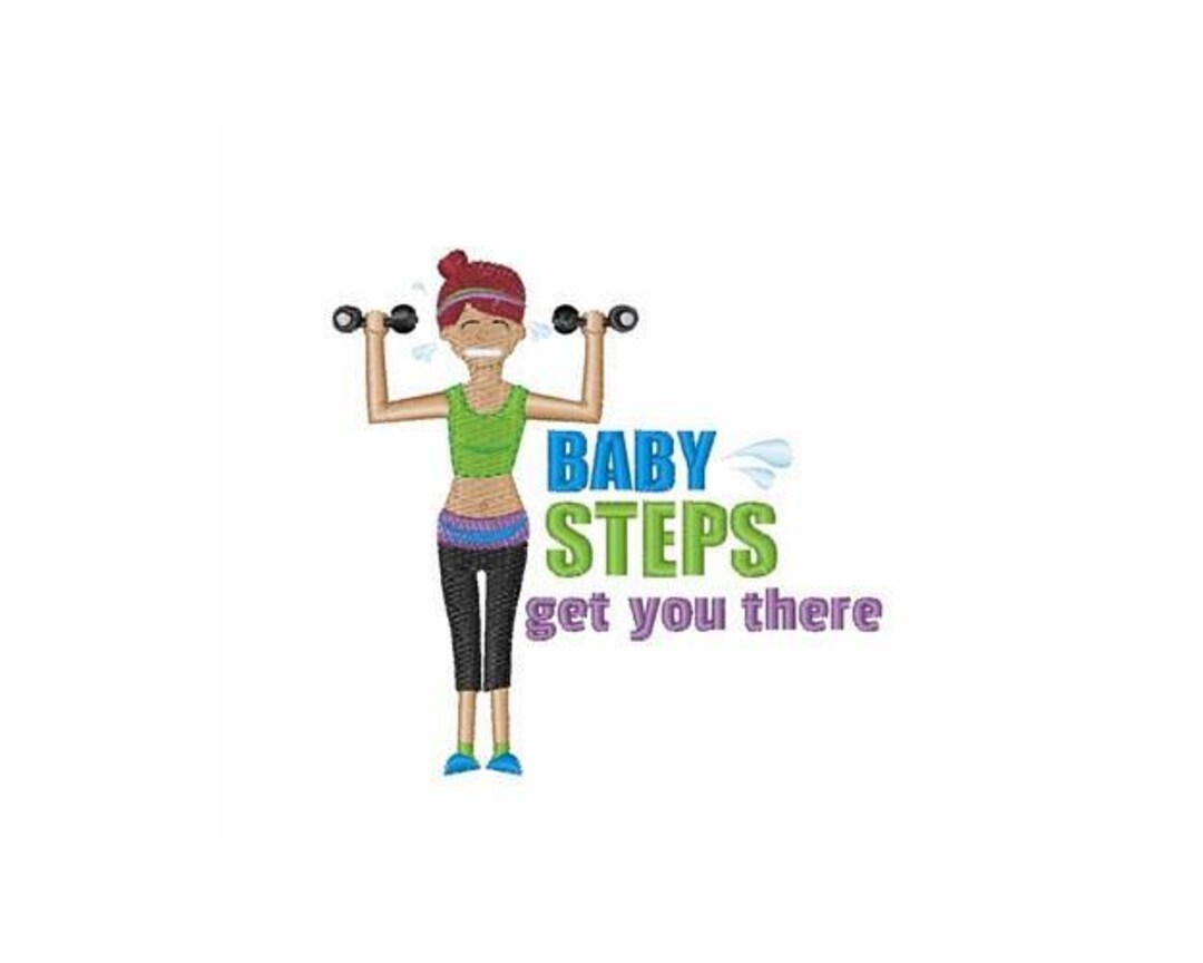 Baby Steps - Machine Embroidery Design - Etsy