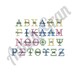 Greek Alphabet Embroidery Font. Machine Embroidery Font. Sorority ...