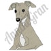 Italian Greyhound Embroidery Design. Machine Embroidery Design. Dog ...