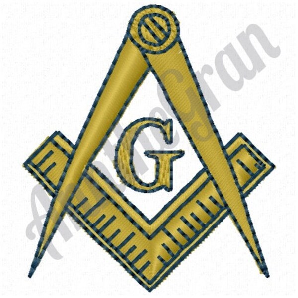 Mason Embroidery Emblem - Etsy
