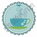 Tea Cup Embroidery Design. Machine Embroidery Design. Tea Embroidery ...