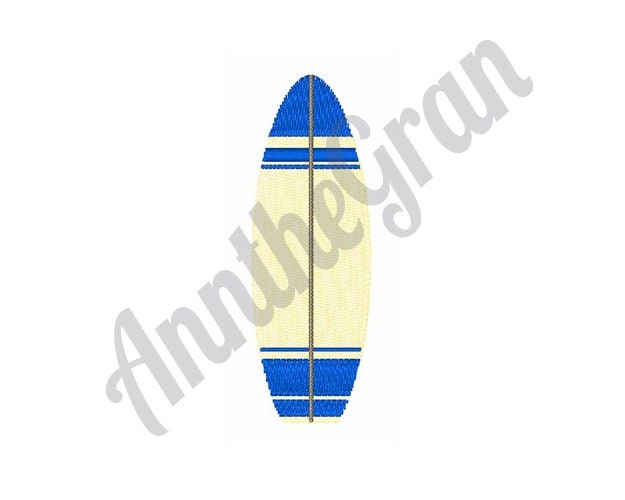 Surfboard Embroidery Design. Machine Embroidery Design. Surfing Board ...