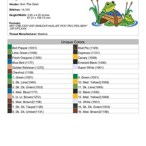 Frog Pond - Machine Embroidery Design - Etsy