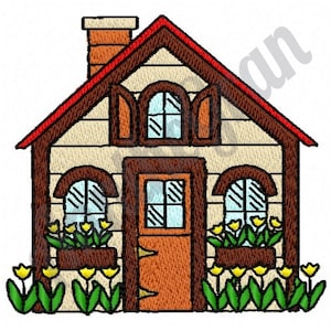 Cottage Embroidery - Etsy