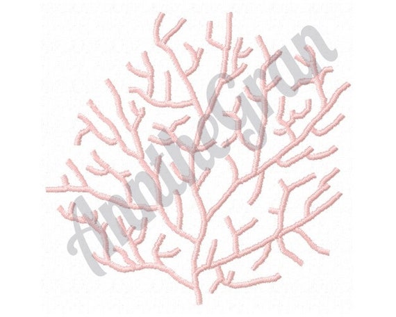 Coral Reef Embroidery Design. Machine Embroidery Design. Coral | Etsy