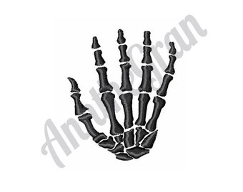 Hands Holding Machine Embroidery Design, Hand Bones Embroidery Design ...