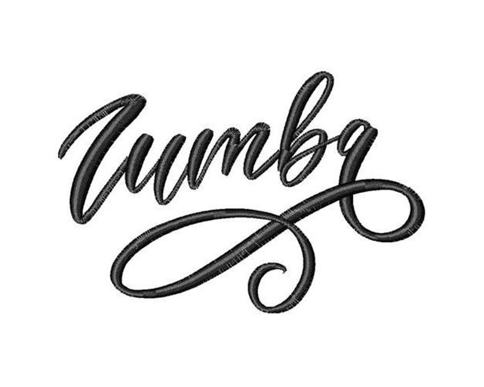 Zumba - Machine Embroidery Design, Latin Fitness Dance Embroidery ...