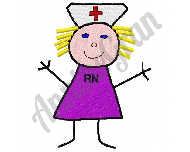 School Nurse Stick Figure