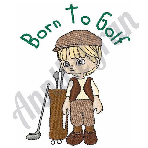 Golf Embroidery Design. Golf Club Embroidery Design. Golf - Etsy