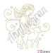Angel and Baby Sheep Embroidery Design. Machine Embroidery Design. Baby ...