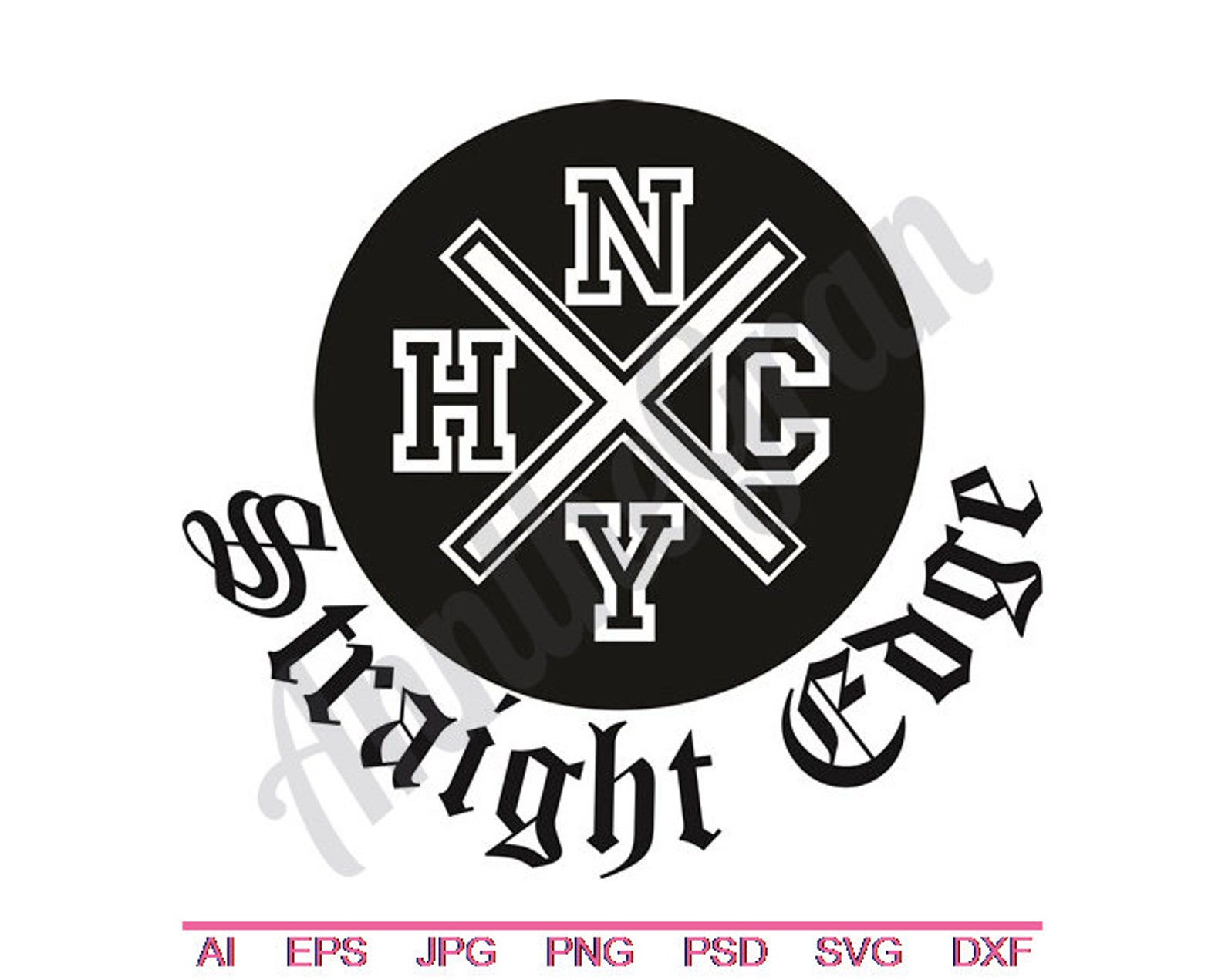 NYHC Logo - Svg, Dxf, Eps, Png, Jpg, Vector Art, Clipart, Cut File ...