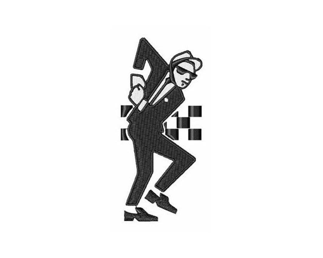 SKA Dancer - Machine Embroidery Design - Etsy