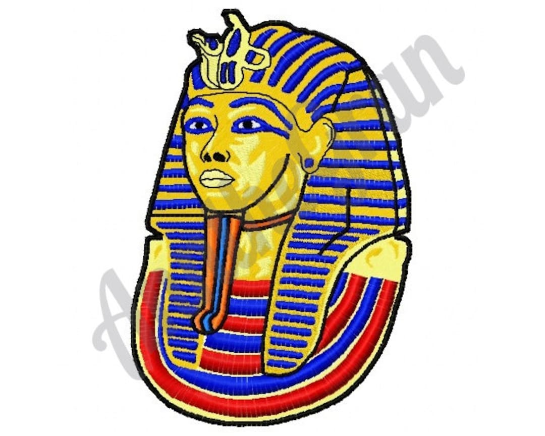 Egyptian Pharaoh Embroidery Design. Machine Embroidery Design. Egyptian ...