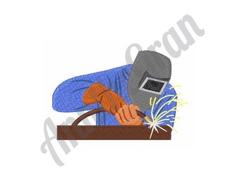 Welder Embroidery Design Instant Download (Download Now) - Etsy
