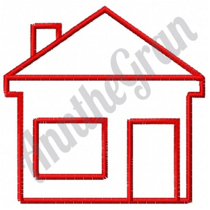 House Embroidery - Etsy