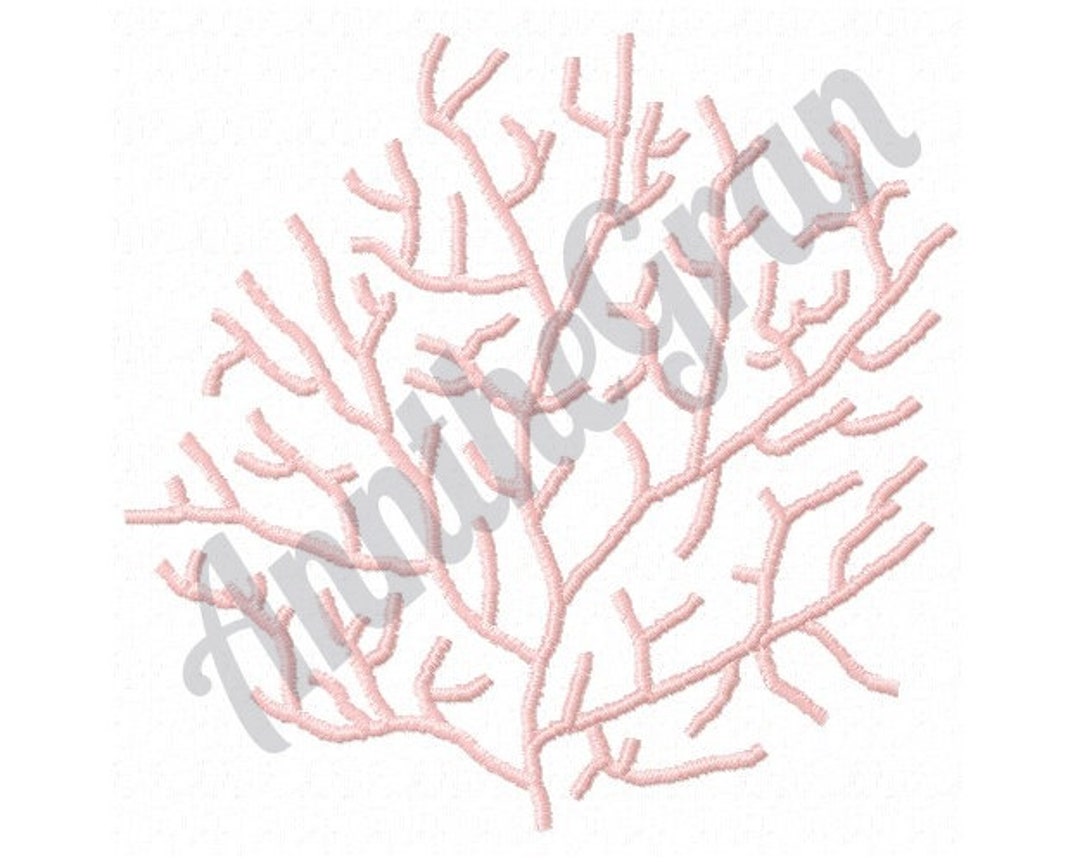 Coral Reef Embroidery Design. Machine Embroidery Design. Coral Reef ...