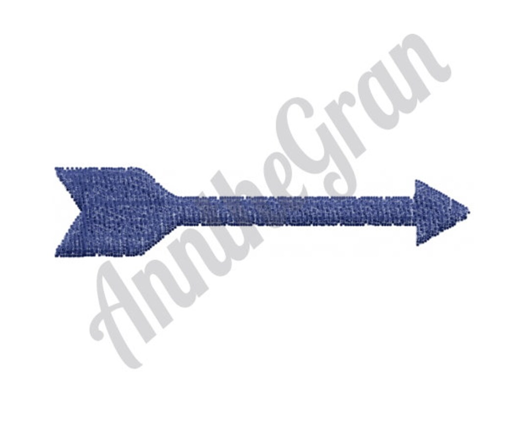 Arrow Embroidery Design. Machine Embroidery Design. Arrow Pattern - Etsy