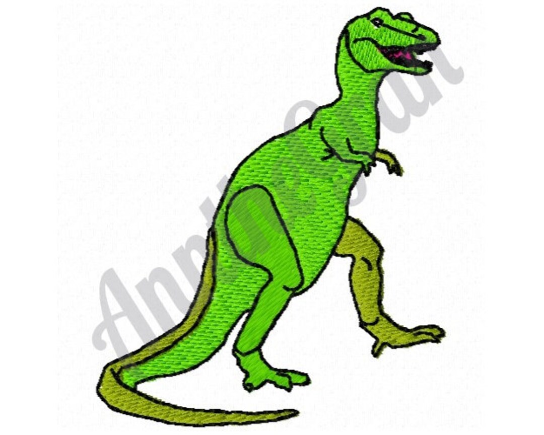 Tyrannosaurus Dinosaur Embroidery Design. Machine Embroidery Design ...