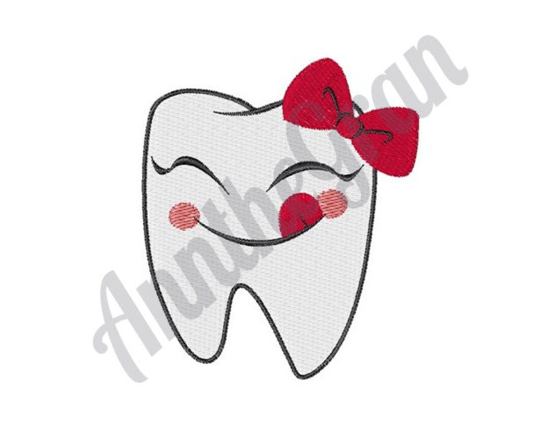 Sweet Tooth Embroidery Design. Machine Embroidery Design. - Etsy