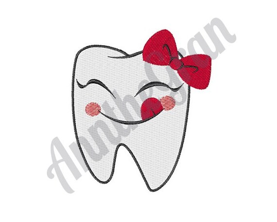 Sweet Tooth Embroidery Design. Machine Embroidery Design. | Etsy